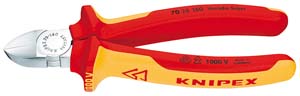 Köp KNIPEX Sidavbitare Förkromad Isolerat med flerkomponentsöver hos ...